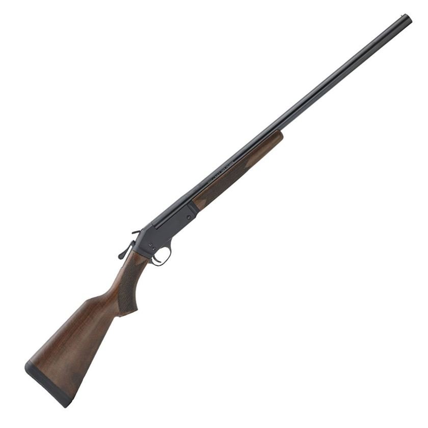 Henry Single Shot Slug Blued/Walnut 12 Gauge 3in Single Shot Shotgun ...